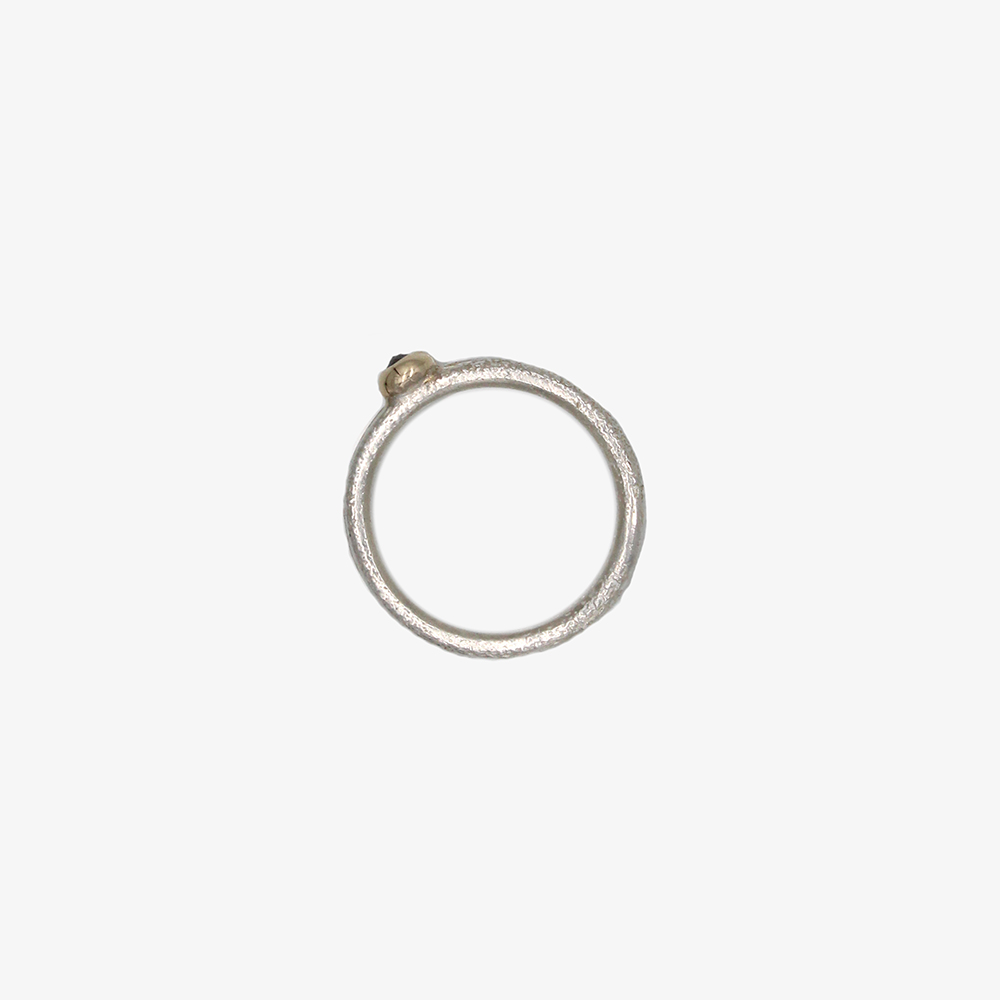 Fi Mehra – Black Diamond Gold & Silver Ring – Armed & Gorgeous