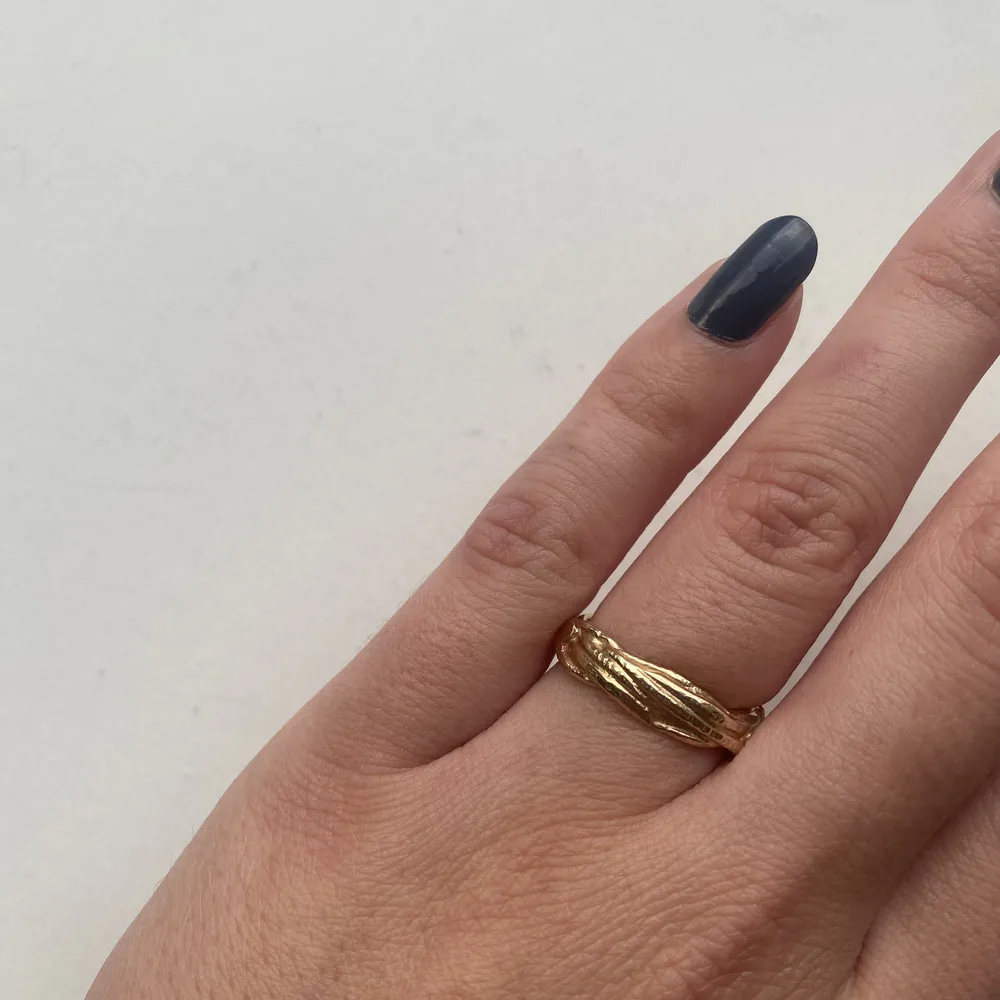 Fi Mehra - Uneven Ribbon & Wire 9ct Gold Ring - Armed & Gorgeous ...