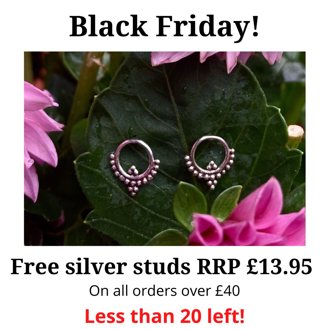 Dotted Studs - Armed & Gorgeous - Handmade Jewellery UK