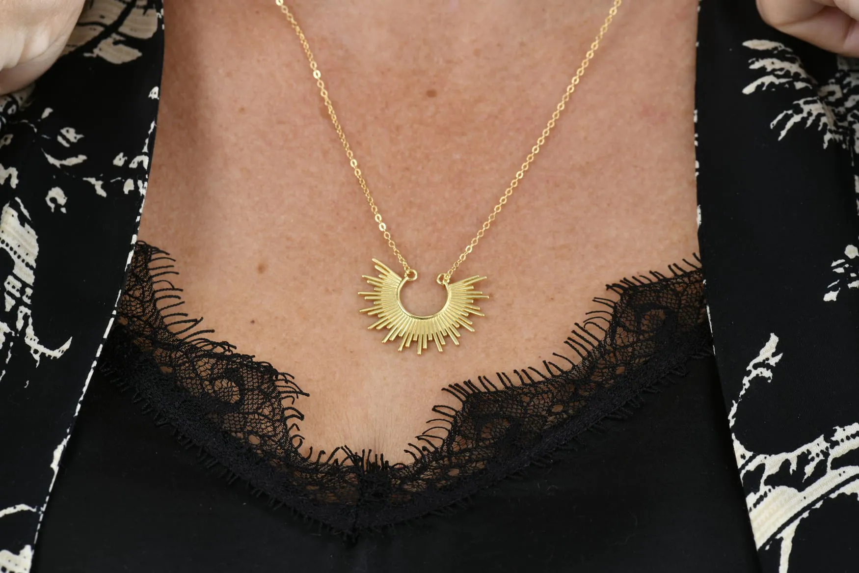 Half Sun Necklace – Armed & Gorgeous