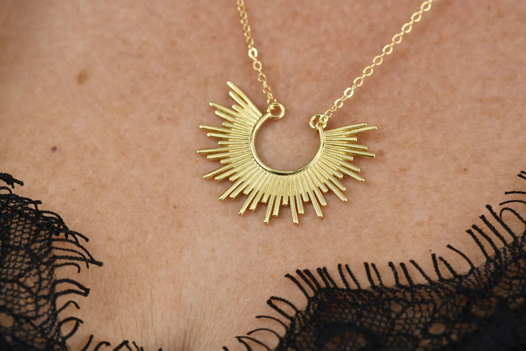 Half Sun Necklace – Armed & Gorgeous