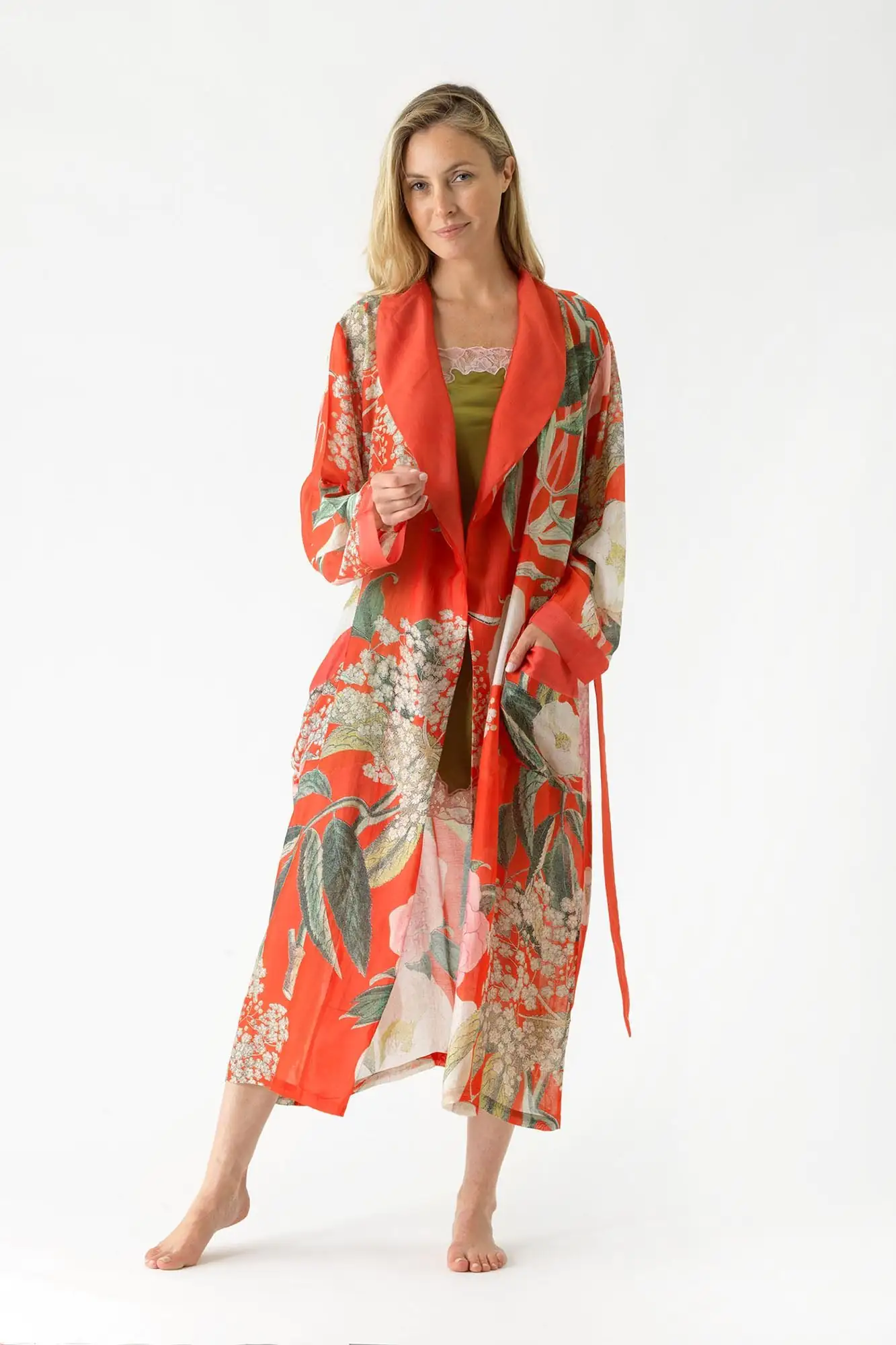 One Hundred Stars Gown Elderflower Red - Armed & Gorgeous - Handmade ...