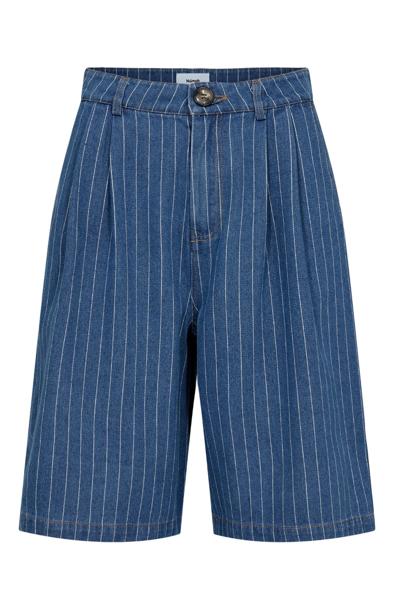Numph Lucie Dark Blue Denim Shorts – Armed & Gorgeous
